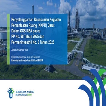 PP 28 Tahun 2025 sebagai Pengganti PP 5 Tahun 2021.pptx