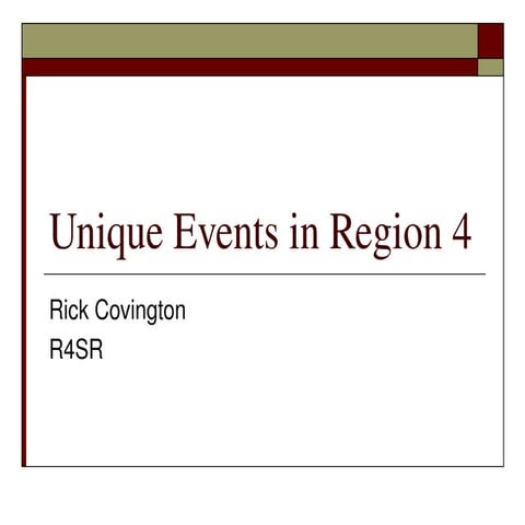 Region 4 Presentation | PDF