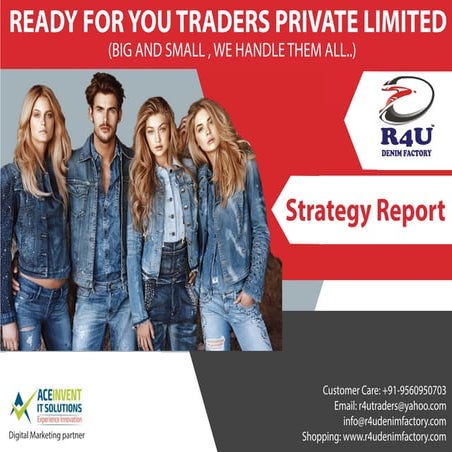 R4U DENIM FACTORY BUSINESS DETAILS PROFILE | PPT