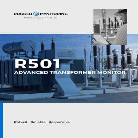 R501 ADVANCED TRANSFORMER MONITOR | Rugged Monitoring | PDF