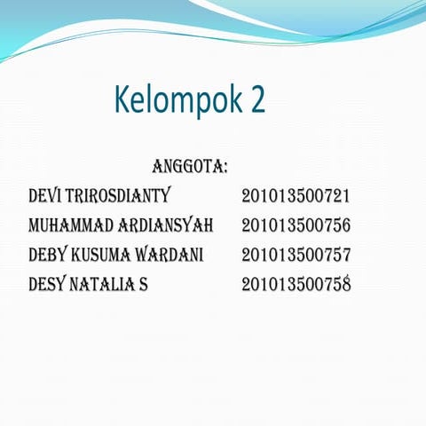 R5 h kel 2 kalk1 2 | PPTX