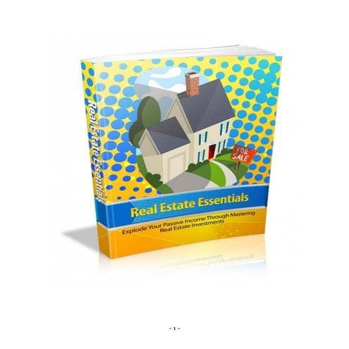Real Estate Essentials | PDF
