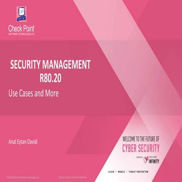 CheckPoint Firewall R80.20 TechTalk.pptx