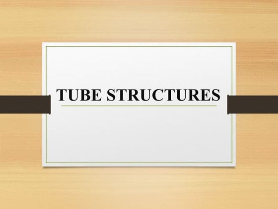 Bundled Tube Structural System | PPTX | Civil Engineering Industry ...