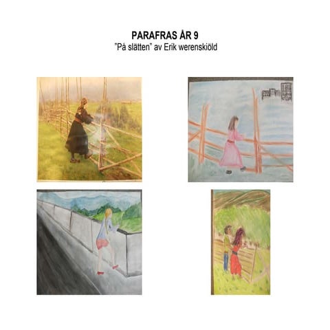 Parafras år 9 med photochop | PPT
