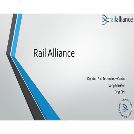 Rail Alliance Event on 25/02/15: Rail Alliance | PPT
