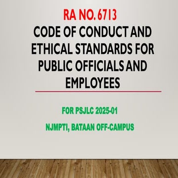 RA 3019 anti graft and corrupt practices act | PPTX