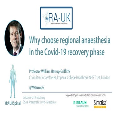 Why choose RA in the Covid-19 recovery phase - Prof William Harrop ...