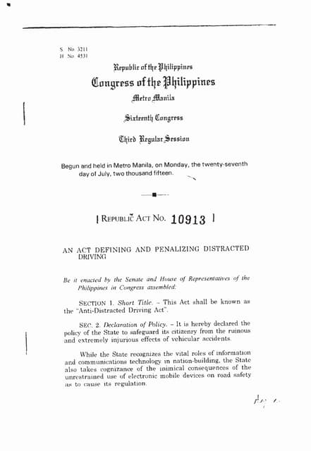 RA 10909 - No Shortchanging Act | PDF | Business | Business and Finance