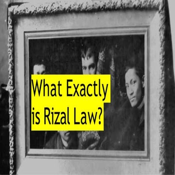 RA 1425 RIZAL LAW ,ITS PROPONENTS AND WHY IS IT CONSIDERED AS ...