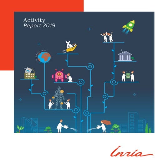 Inria - leaflet of research centre Saclay - Île-de-France | PDF