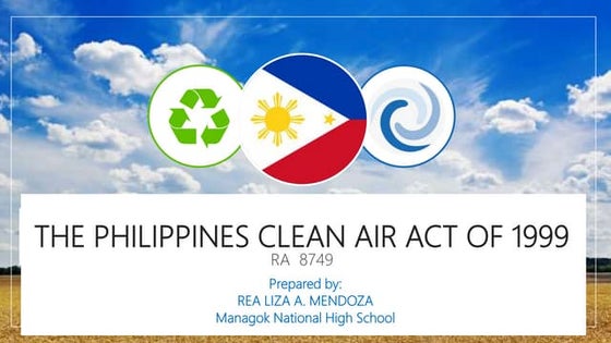 Presentation on ra 8749 | PDF