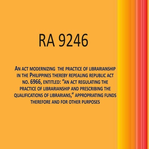 Ra 9246 | PPTX