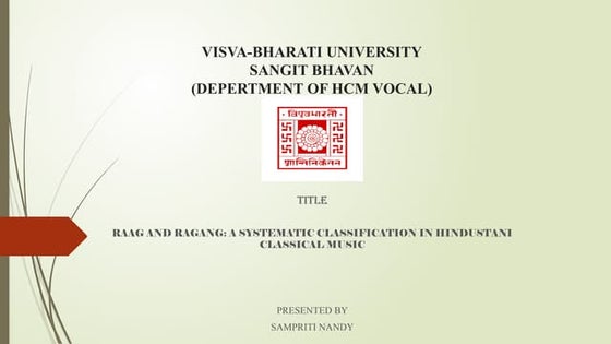 Time Theory of Raag-s and Sandhi Prakash Ragas | PPTX | Classical Music ...