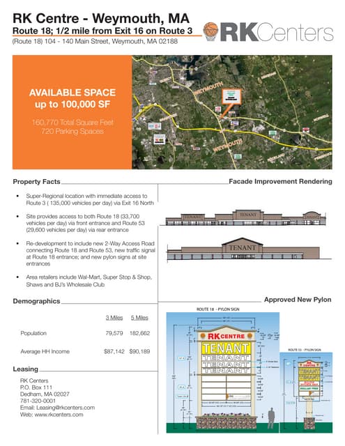Weymouth redevelopment brochure | PDF