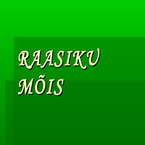 Raasiku mõis | PPT