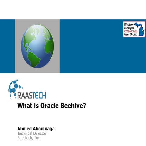 What is Oracle Beehive? | PDF