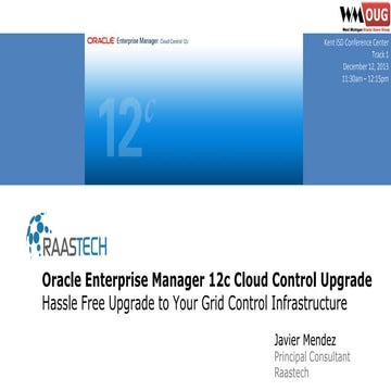 Oracle Enterprise Manager 12c Cloud Control Upgrade | PDF | Operating ...