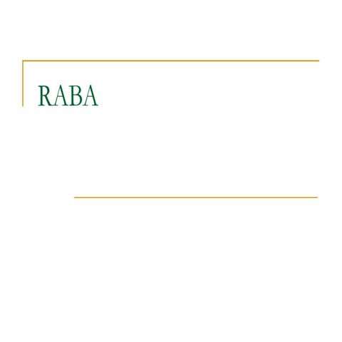 Raba | PPT