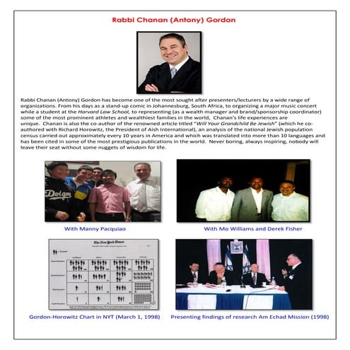 Rabbi chanan antony gordon | PDF