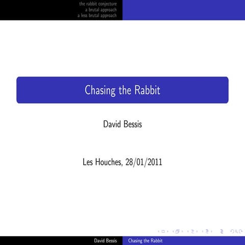 Chasing the Rabbit | PDF