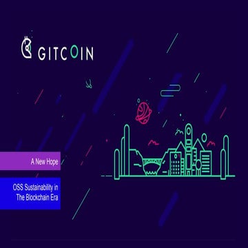 Open Source Sustainability in The Blockchain Era by Kevin Owocki, Gitcoin @ CoinFund Rabbithole ...