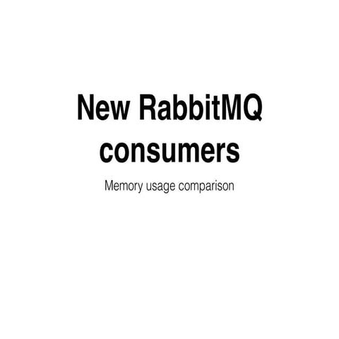 RabbitMQ consumers | PPT
