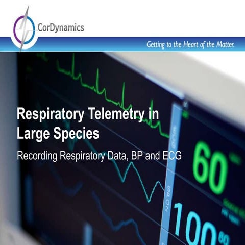 Respiratory Telemetry in Large Species | PPT