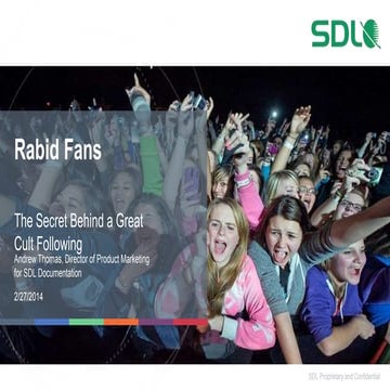 Rabid Fans: The Secret Behind a Great Cult Following | PPT