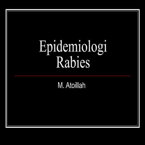 Rabies | PPT