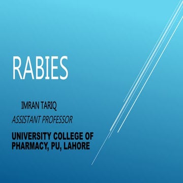 Rabies | PPT
