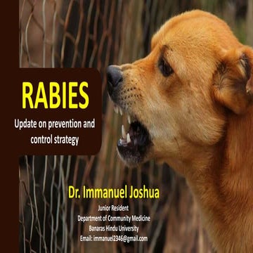 Rabies ppt | PPTX