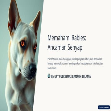 Rabies penyakit menular karena gigitan.pptx