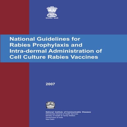 Rabies guidelines | PDF