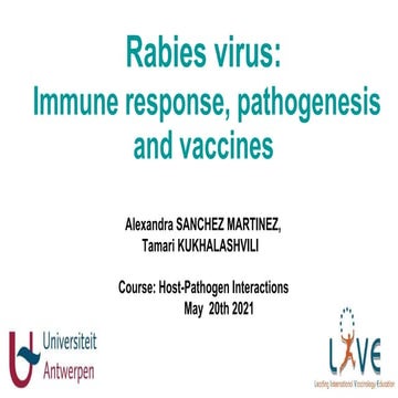Rabies virus-Host Pathogen.pptx