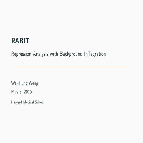 RABIT basic tutorial | PDF