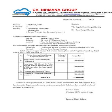 Rab jaringan internet three angle | DOCX