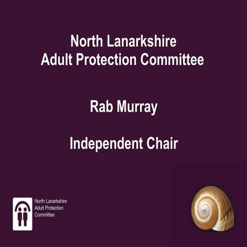 Personalisation – Protection - Prevention - Rab Murray | PPT