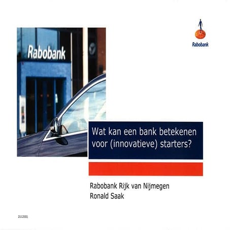Rabobank - ronald saak 26012012 | PDF