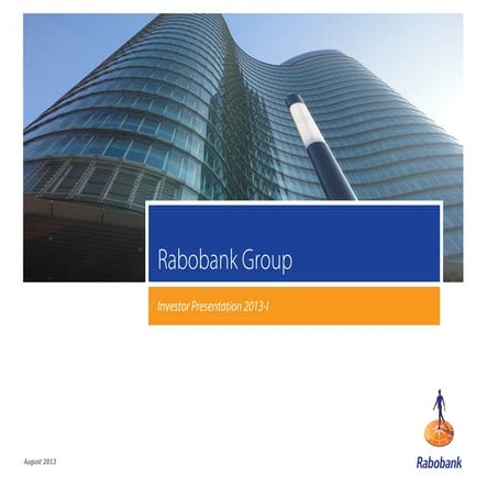 Rabobank ir presentation13 | PDF