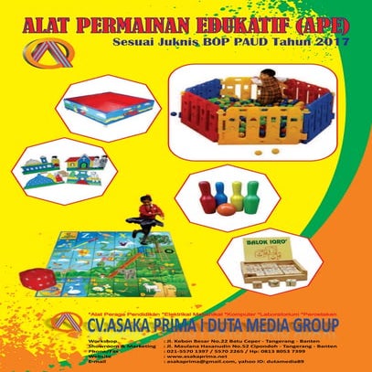 Rab produk dak paud tk tahun 2017 | PDF