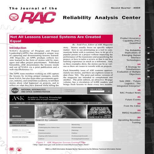 product assurance capability | PDF
