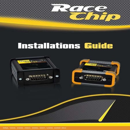 RaceChip Chiptuning Installations Guide EN | PDF