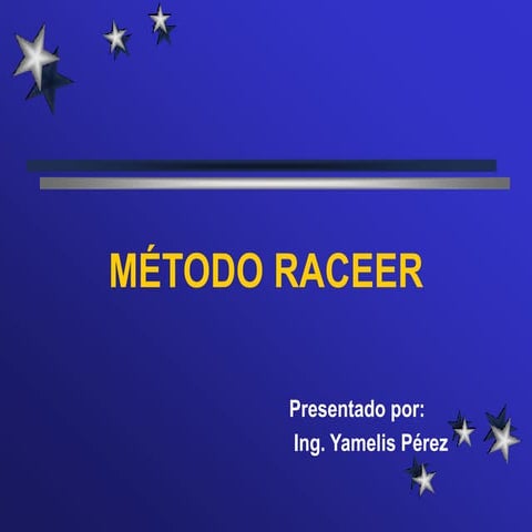 Método Raceer | PPSX