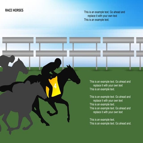 Race Horses Stage Diagram | PPT