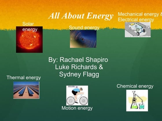 For 9th grade Physics, chapter 6 "Energy transformations and energy ...