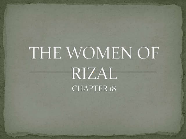 Rizal's lover -Leonor Valenzuela and Leonor Rivera | PPTX