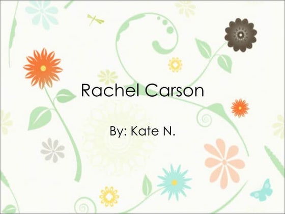 Rachel carson | PPT