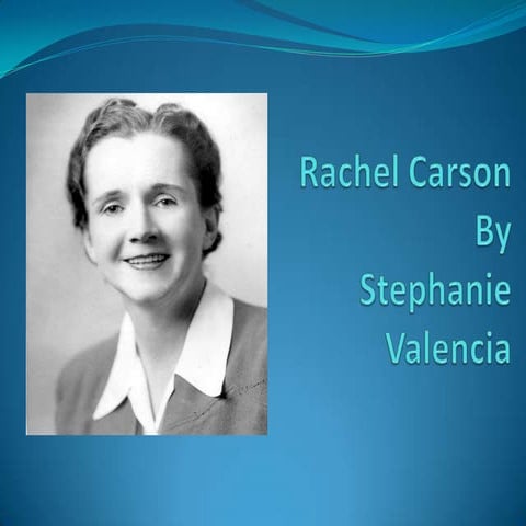 Rachel carson | PPTX