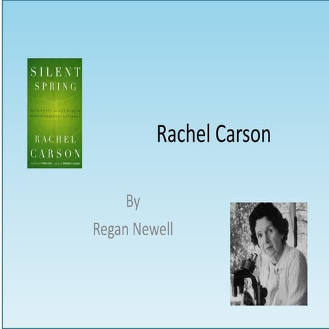 Rachel carson | PPTX
